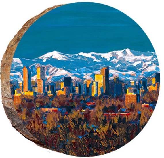 Snow Capped Mountains Illustration