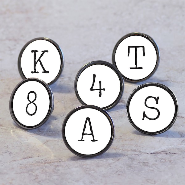 Letter Knobs - Etsy