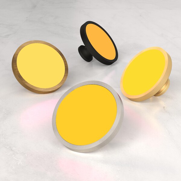 Yellow Knob - Etsy