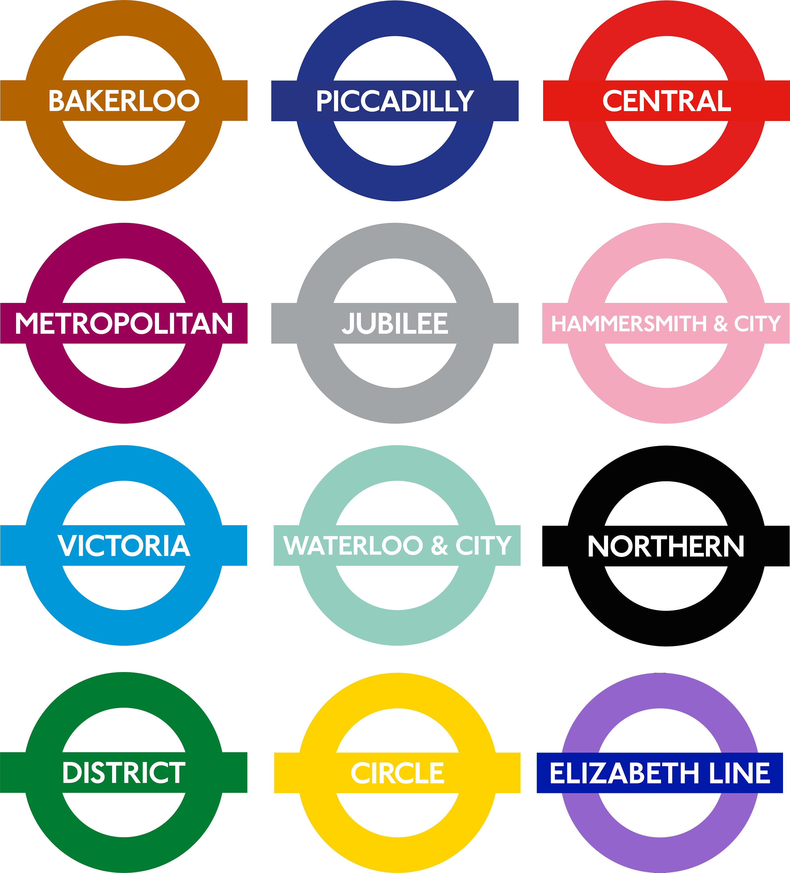 London Underground Station Tube Line Wall Coat Clothes Hanger - Etsy UK