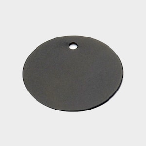 Brass Sample Disc Swatches in Antique Gold, Silver, Matte Black ...