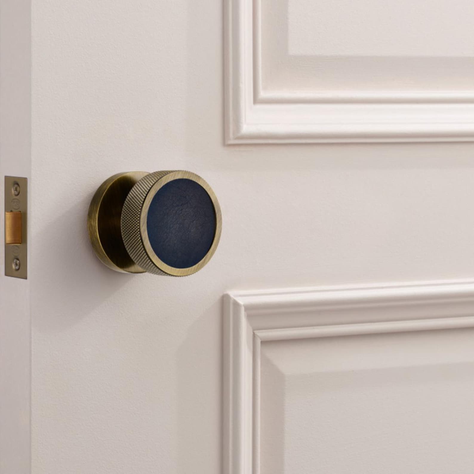 Pair of Antique Brass Mortice Door Knobs for Internal Doors With ...