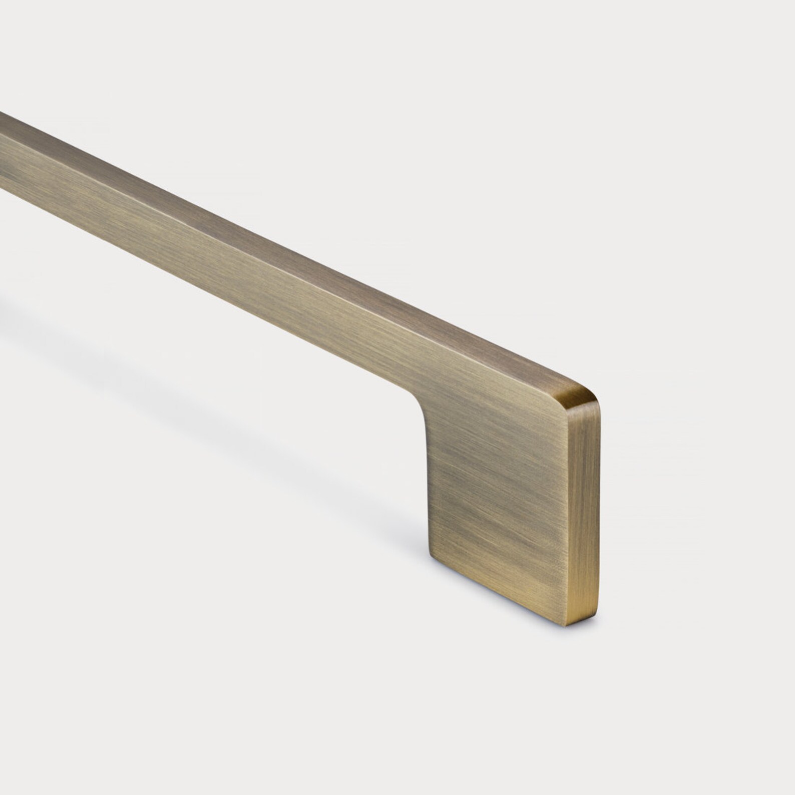 Antique Gold Bar Handles Solid Brass Furniture Hardware | Etsy