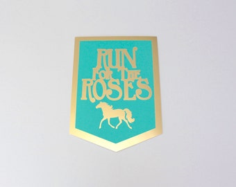 Run for the roses | Etsy