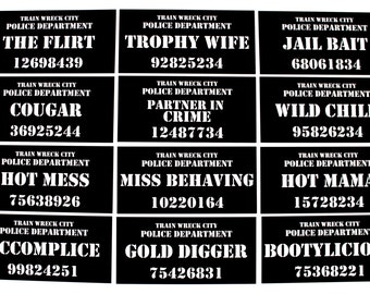 Mug shot signs | Etsy