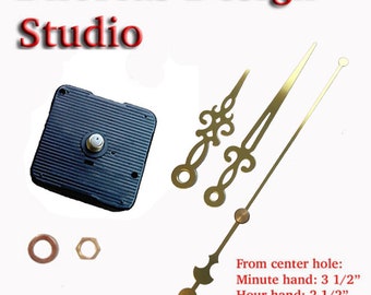 Quartz Clock Motor 08 Kit for Wall Clock Replacement, Movement and ...