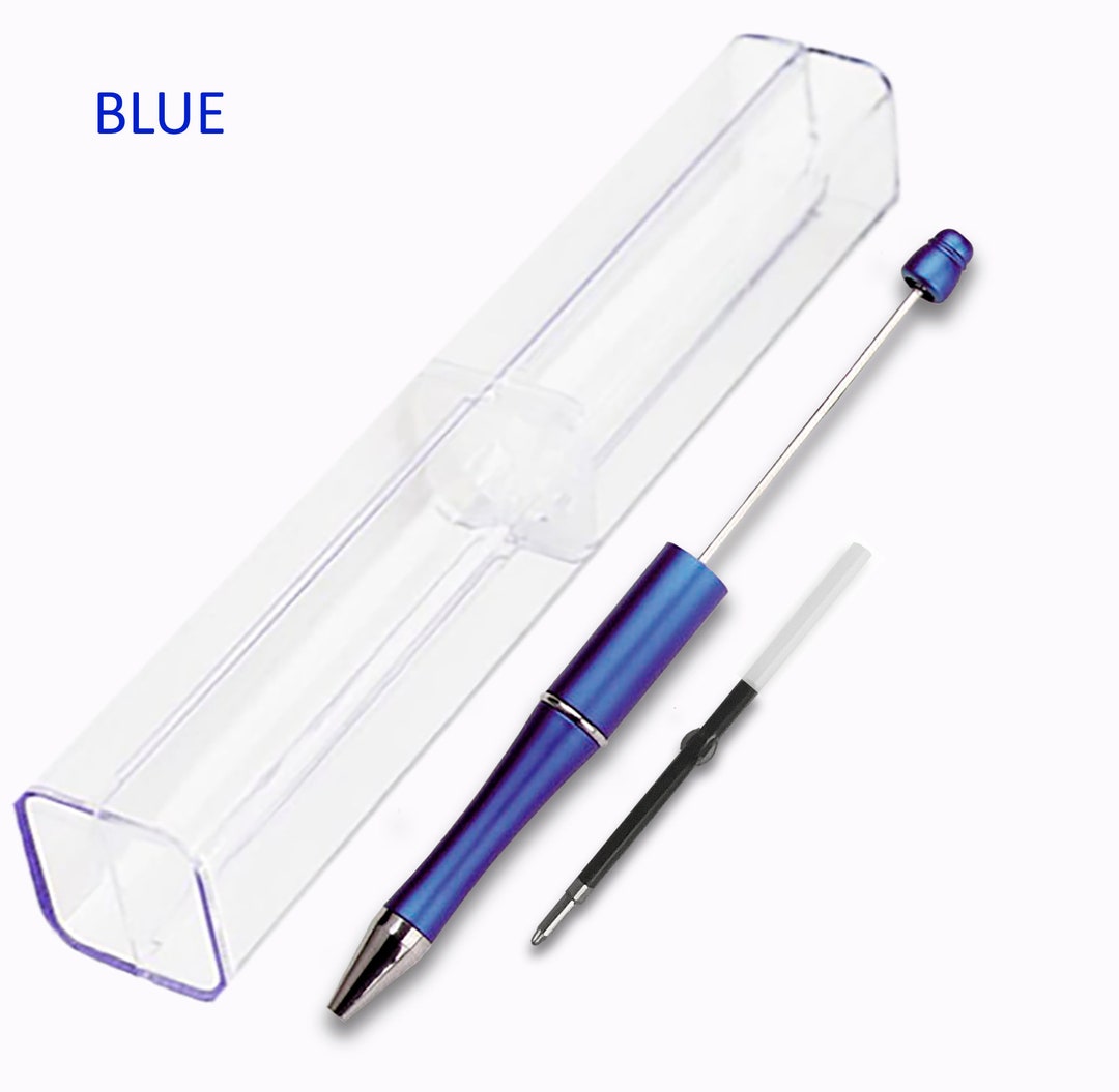 DIY Beadable Pen Kit: Acrylic Case & Refill Included - Etsy