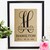 Baby Name Sign Nursery Decor Burlap Print Baby Shower Gift Elephant ...