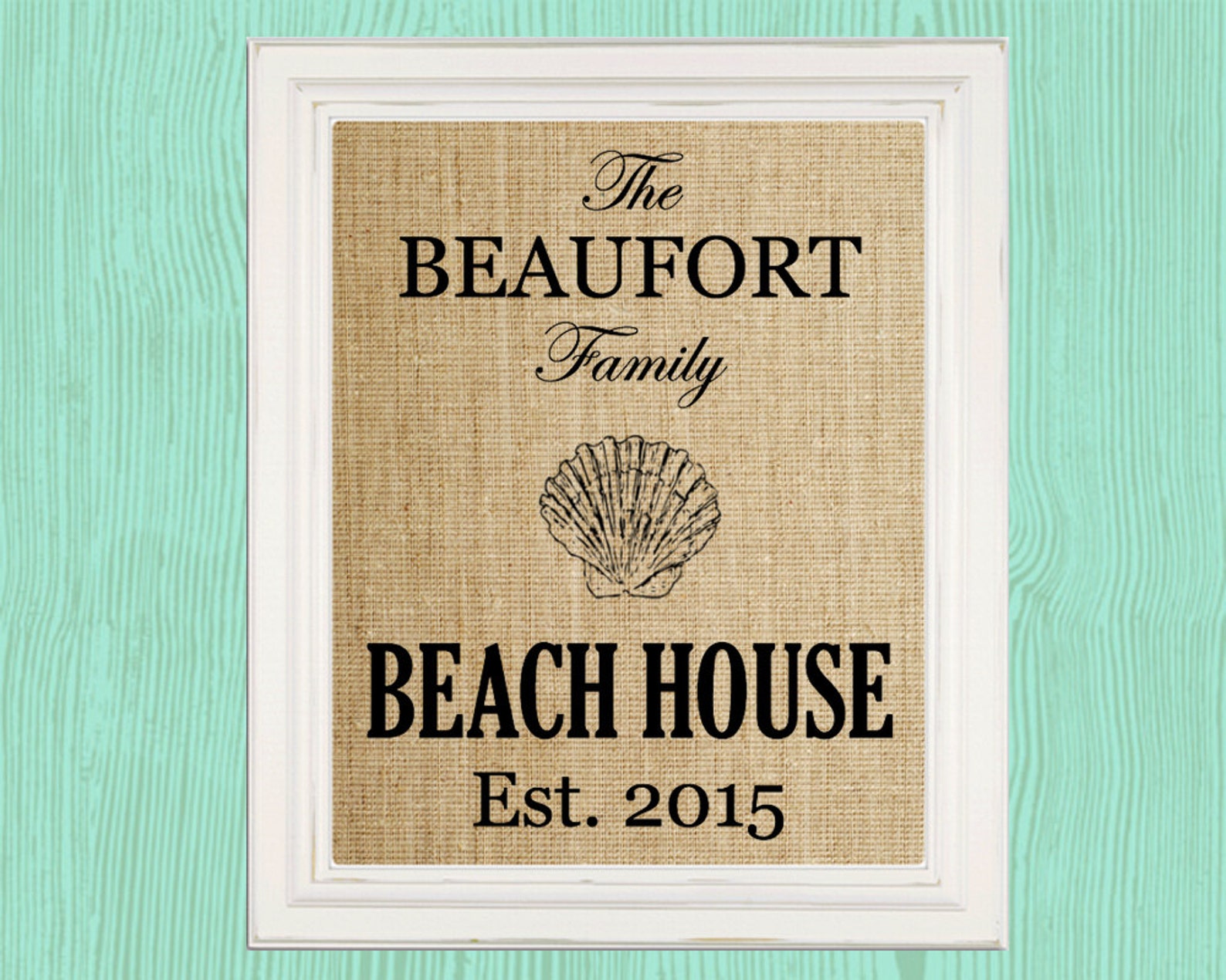 Custom Beach House Sign Beach House Decor Beach Art - Etsy