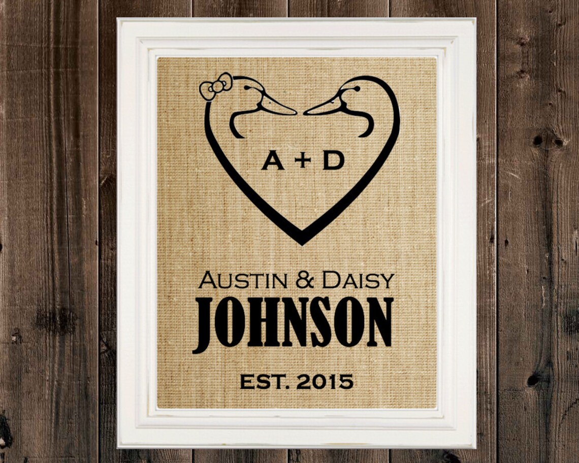 Duck Hunting Wedding Gift Dynasty Sign Duck Decor Duck Art Duck Hunter ...