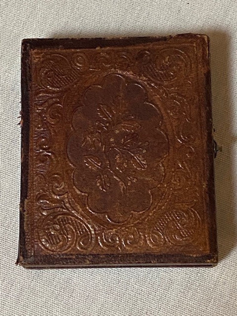 Antique Ambrotype 1800s Complete Leather Wood Case - Etsy