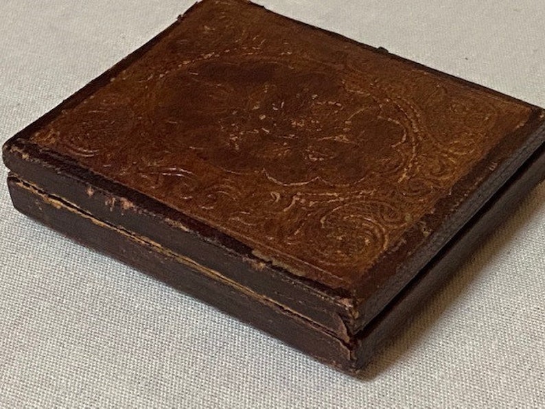 Antique Ambrotype 1800s Complete Leather Wood Case - Etsy
