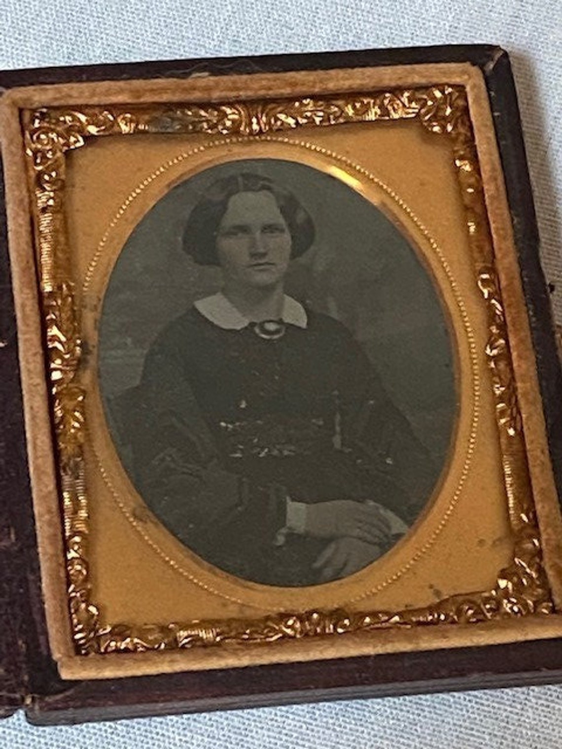 Antique Ambrotype 1800s Complete Leather Wood Case - Etsy