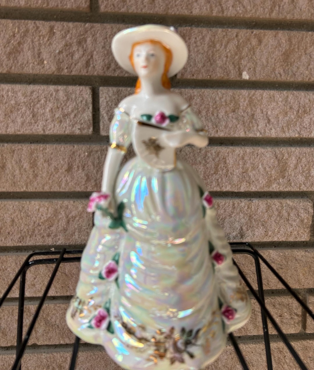 Vintage Kaldun & Bogle Lustre Southern Belle Lady Musical Porcelain ...