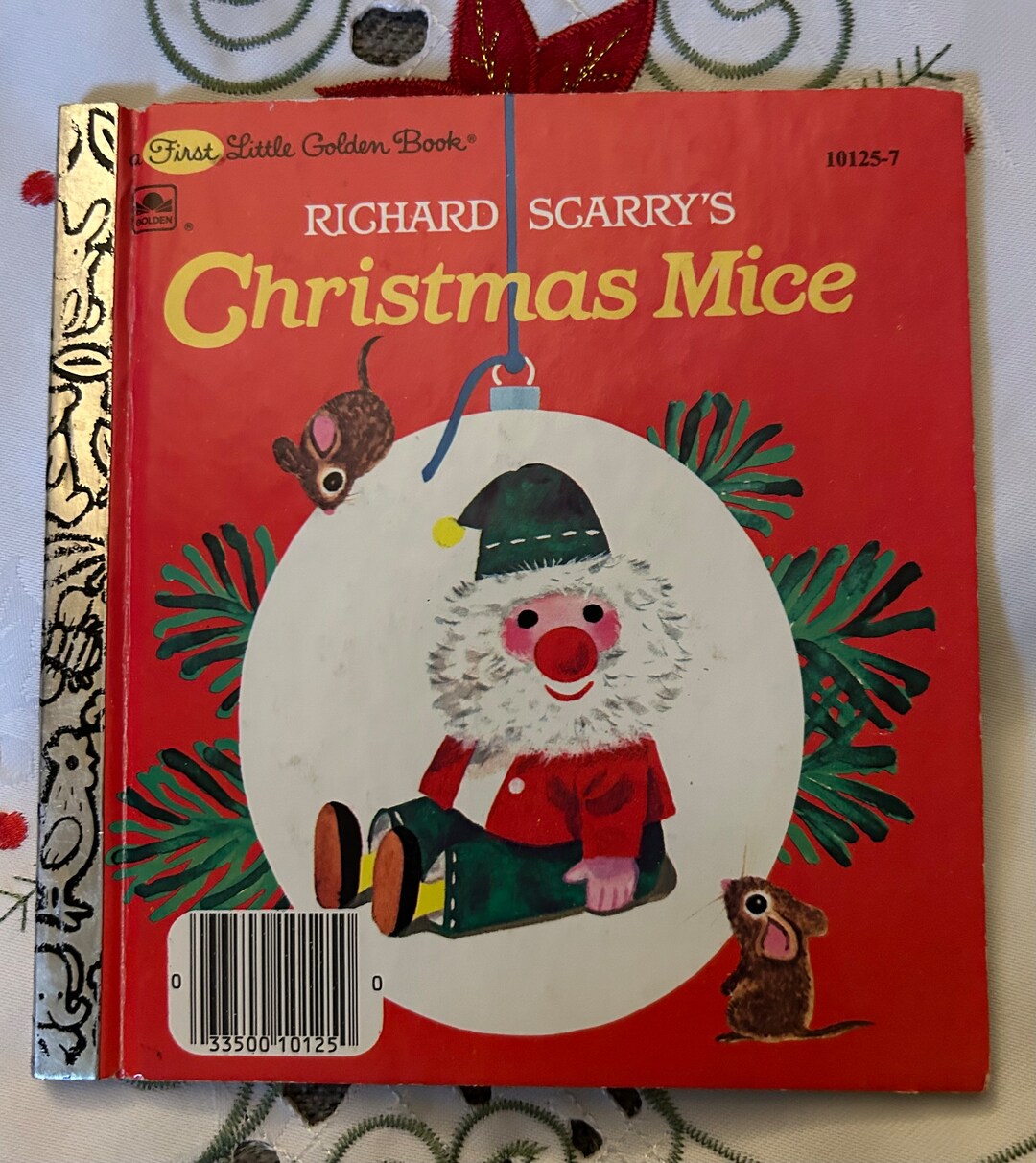 Vintage "christmas Mice" by Richard Scarry First Little Golden Book ...