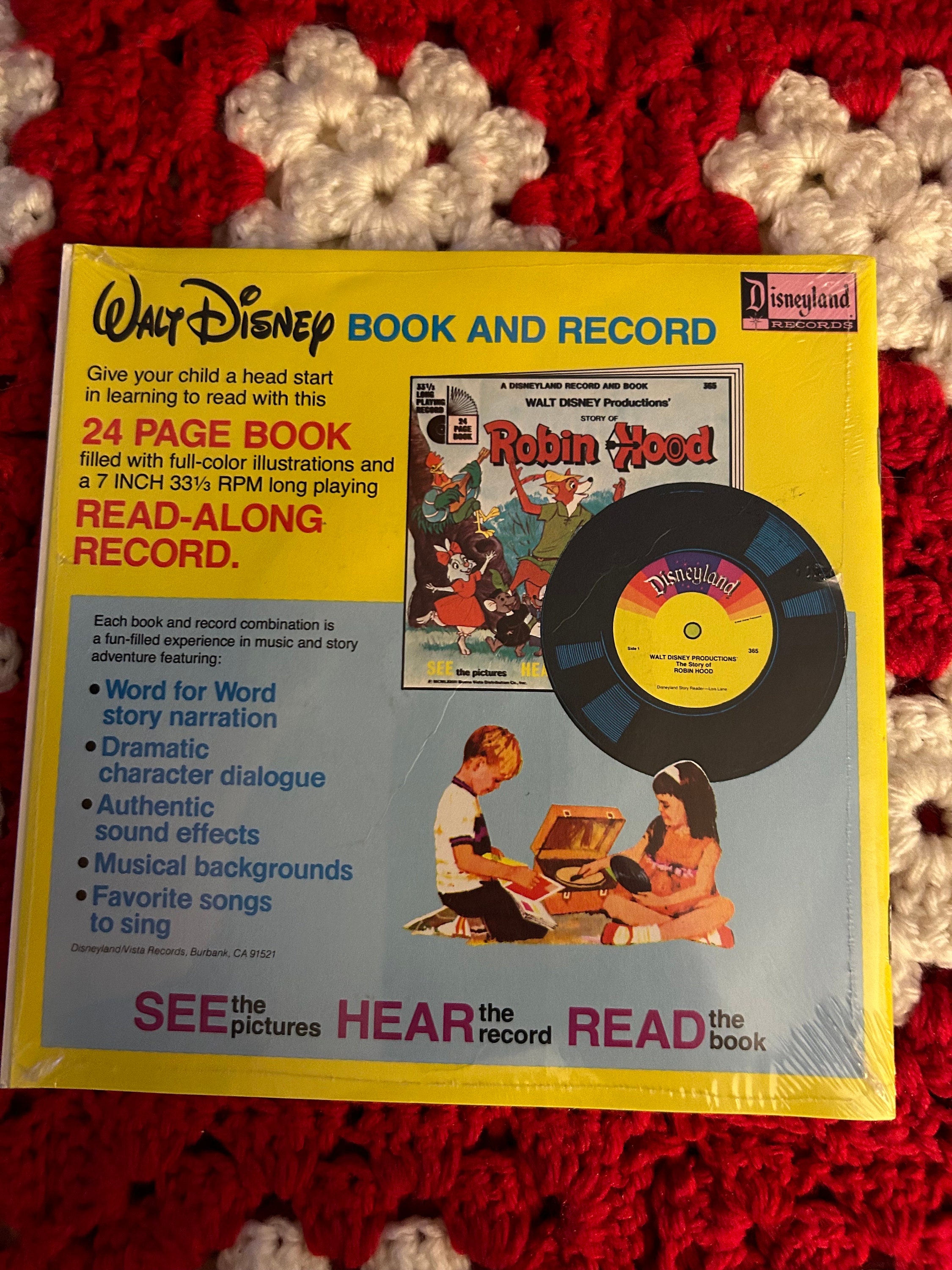 Vintage 1977 Walt Disneys Story of Snow White and 7 Dwarfs Read-along ...