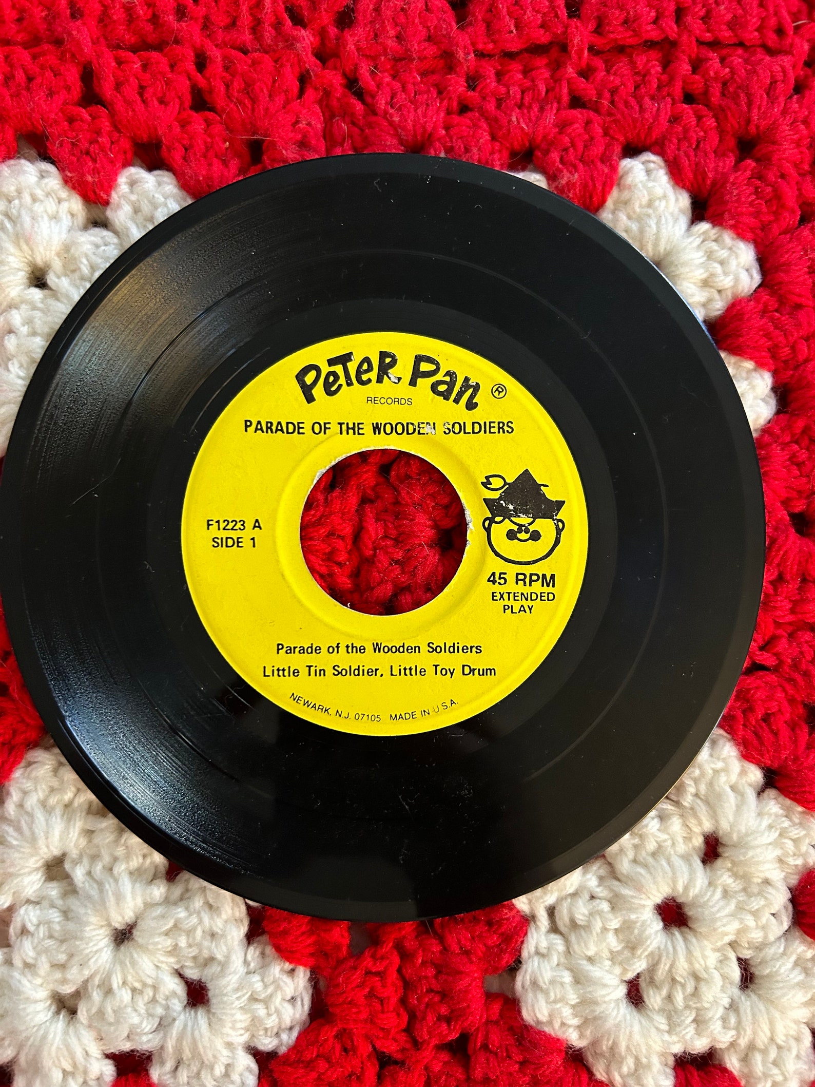 Vintage 1970's Children's 45 Rpm Vinyl Record "parade of the Wooden ...
