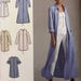 2019 Simplicity Sewing Pattern 8546 Misses' Shirt Dress in 3 Lengths ...