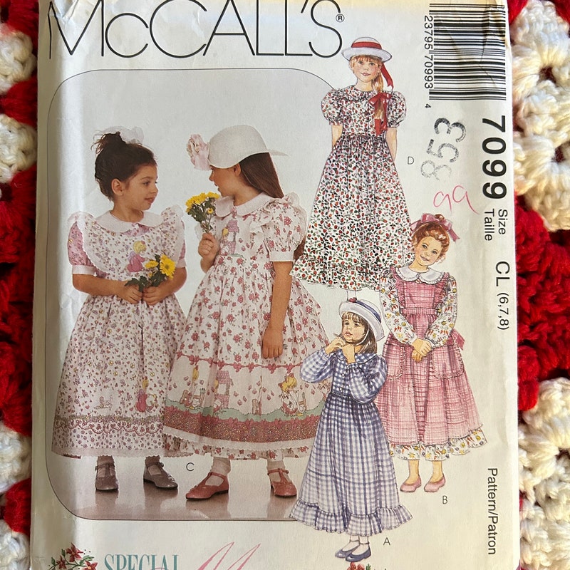 Flower Girl Pattern - Etsy