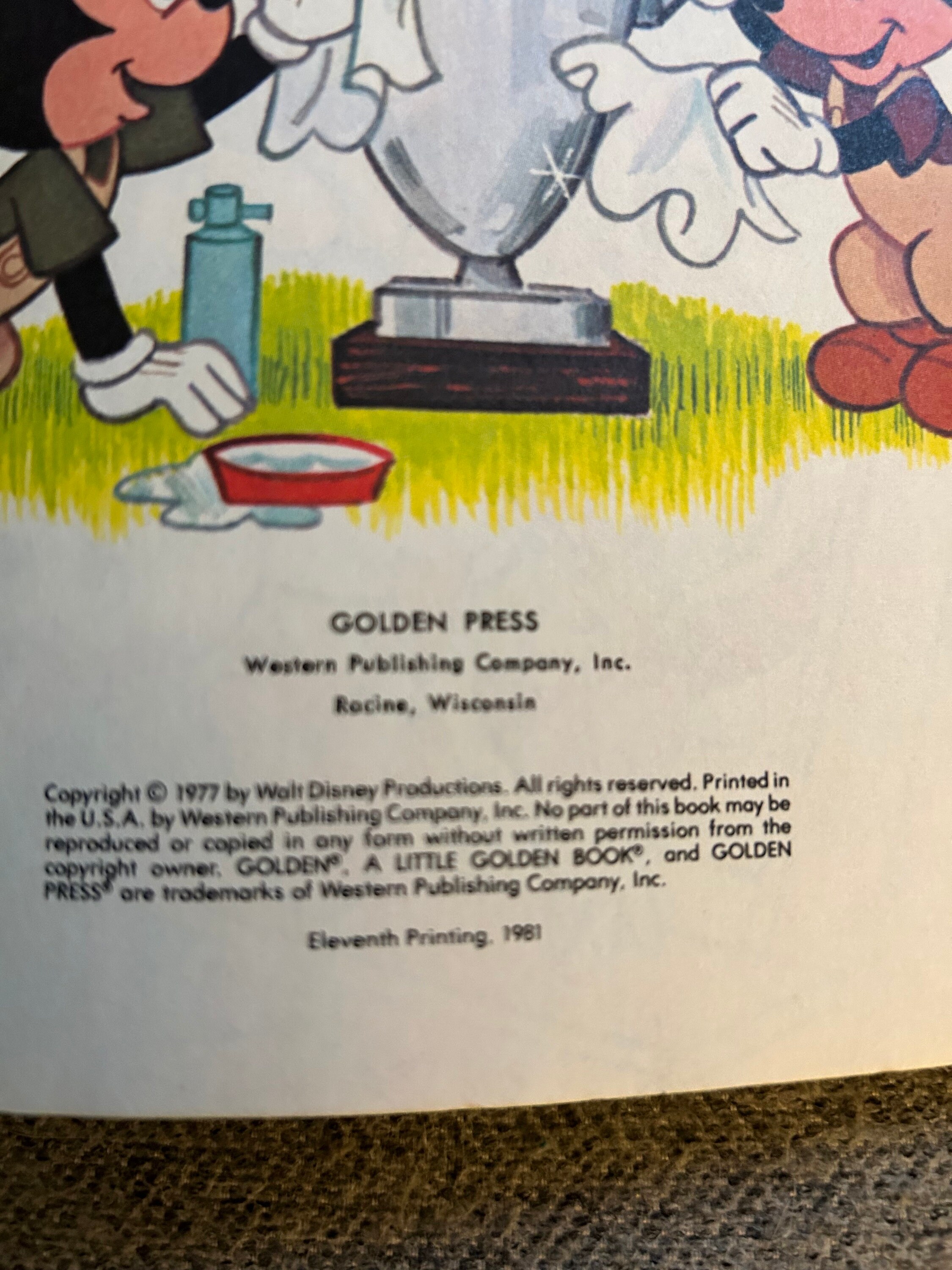 Vintage 1977 Walt Disney's Mickey Mouse and the Best-neighbor Contest a ...