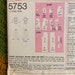 Vintage 1975 Simplicity Sewing Pattern 5753 Misses' Unlined Jacket ...
