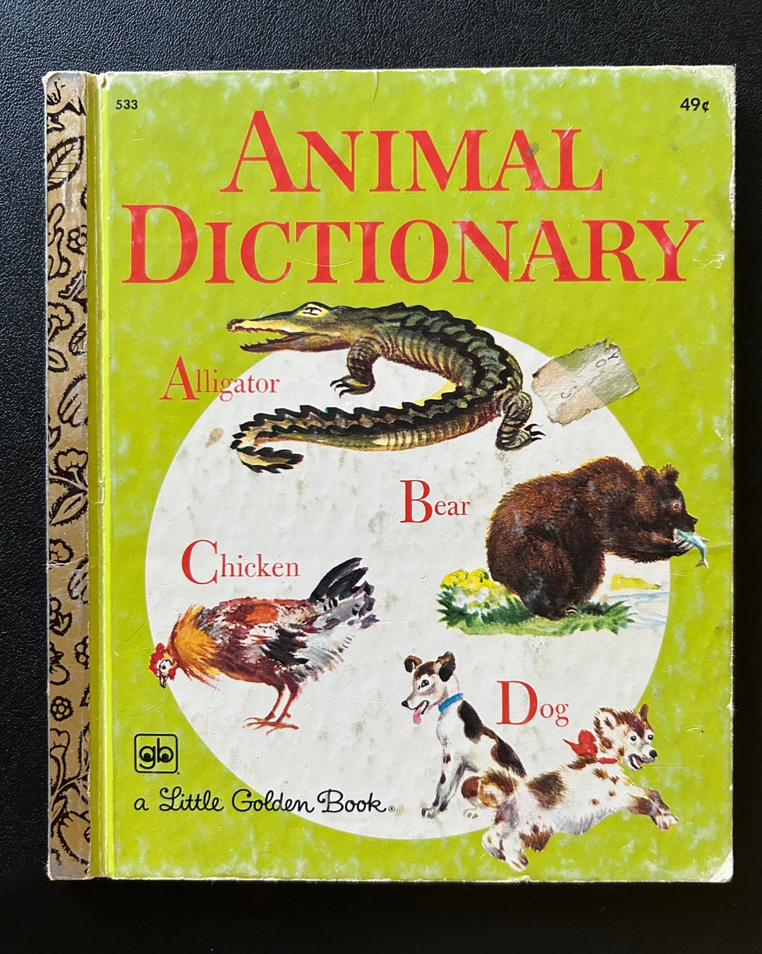 Vintage 1979 Animal Dictionary A Little Golden Book by Jane Werner ...