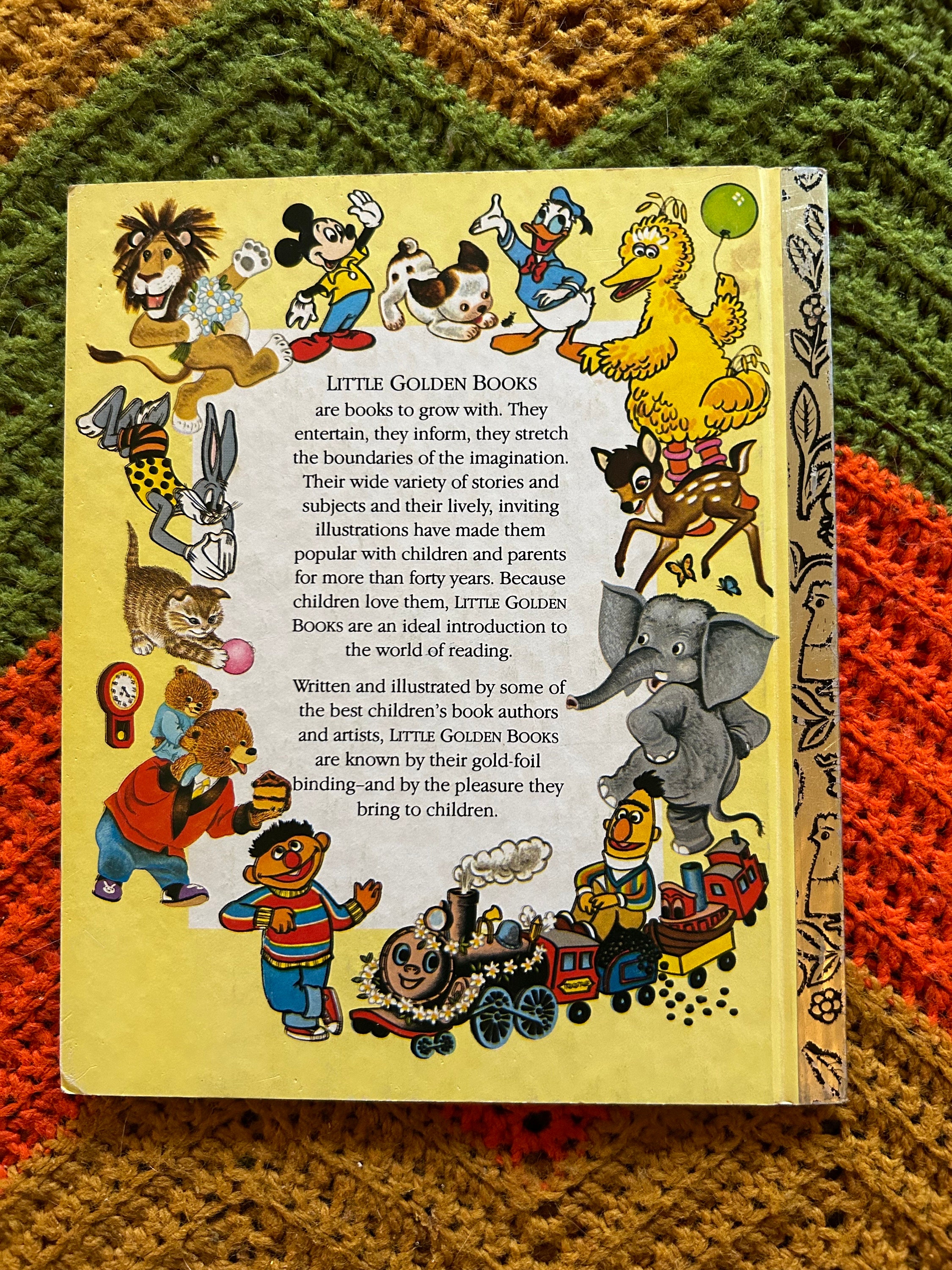 Vintage 1985 Big Bird's Day on the Farm Little Golden Book Sesame ...