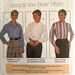Vintage 1998 Simplicity Pattern 8061 Misses' Button-down Shirt Size 14 ...