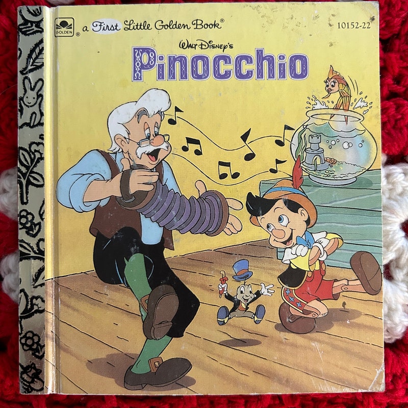 Pinocchio Golden Book - Etsy