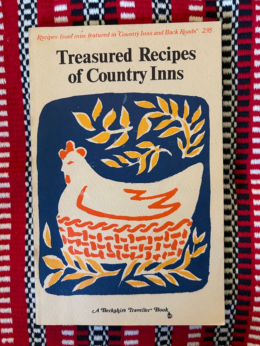 Vintage 1973 "treasured Recipes of Country Inns" Soft Cover Cookbook A ...