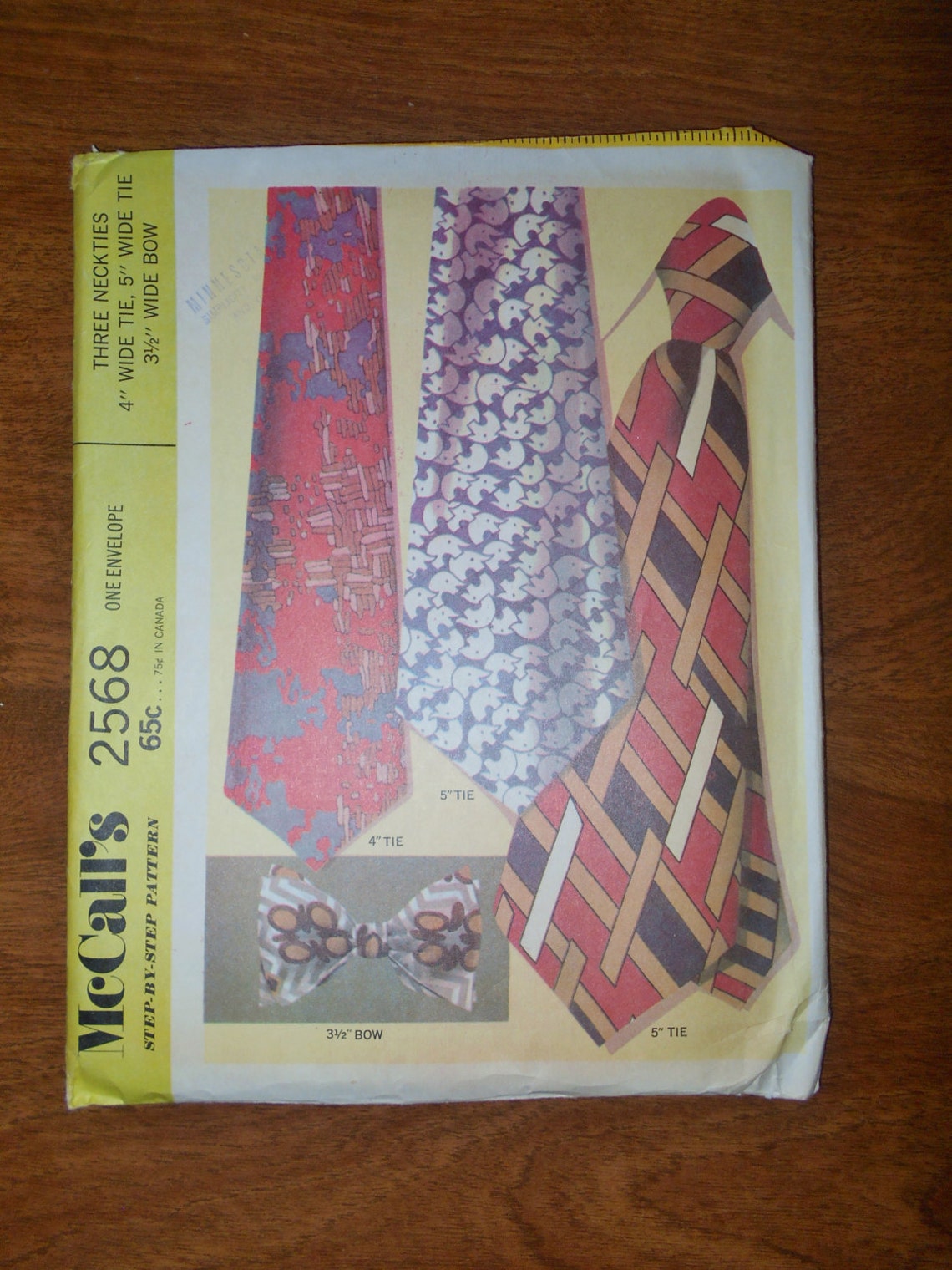 Vintage 1970 Mccall's Sewing Pattern 2568 Men's - Etsy