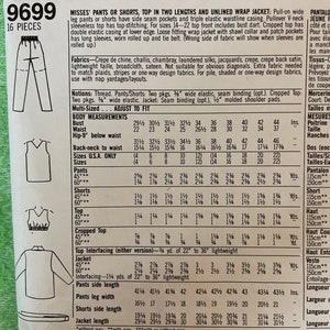 Vintage 1990 Simplicity CHRISTIE BRINKLEY Easy Go Everywhere Sewing ...