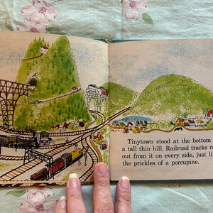 Vintage 1958 "roundabout Train" Whitman Tell-a-tale Books Children's ...