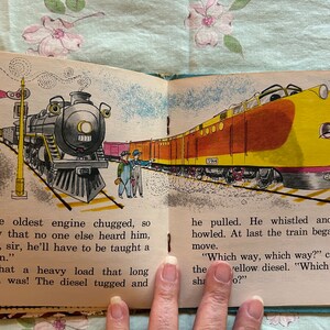 Vintage 1958 "roundabout Train" Whitman Tell-a-tale Books Children's ...