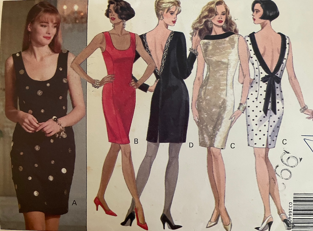 Vintage 1980's-1990's Butterick Classics Fast & Easy Sewing Pattern ...