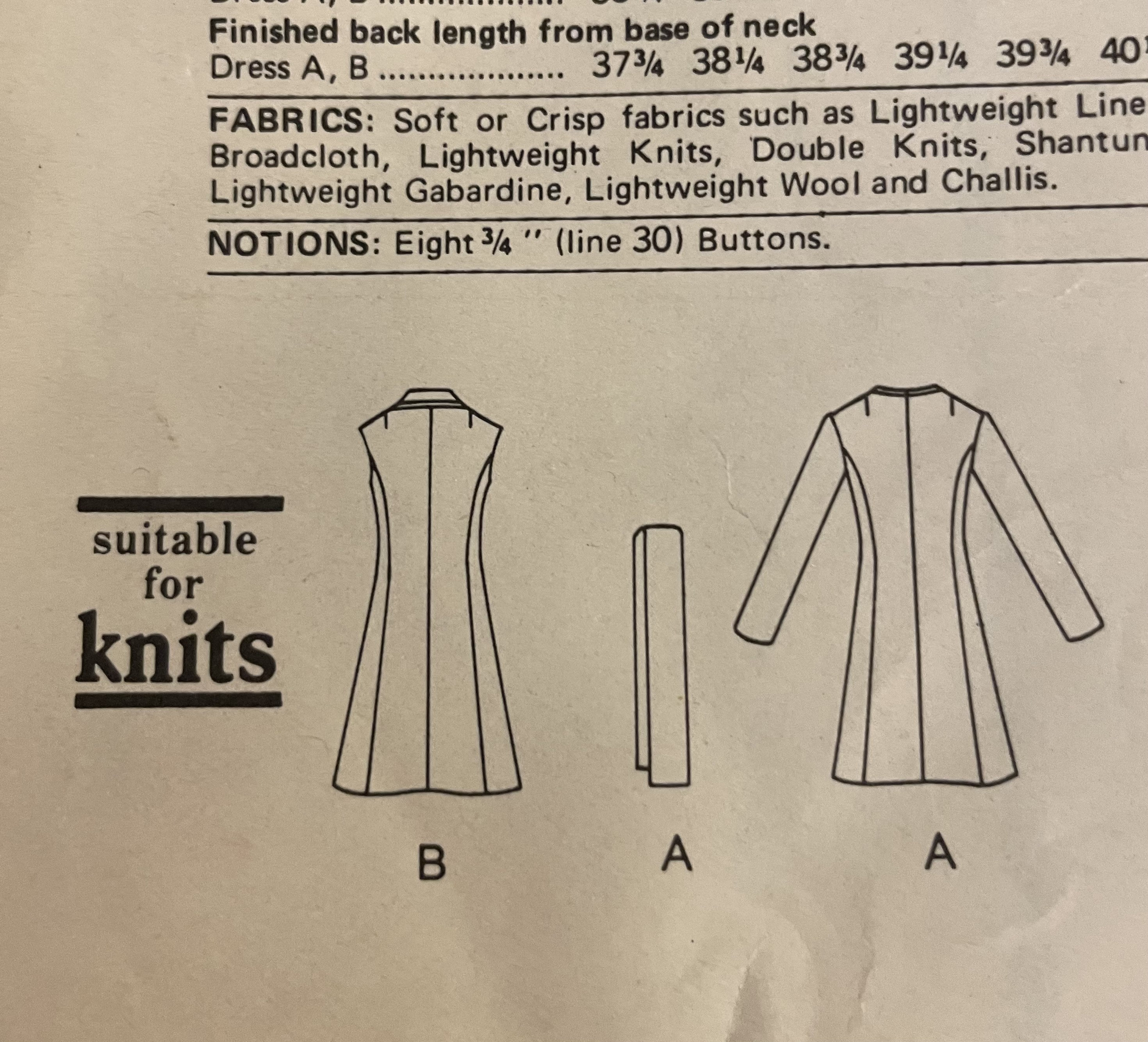 Vintage 1974 Very Easy VOGUE PATTERN 8991 Misses' A-line - Etsy