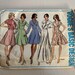 1960 Simplicity Sewing Pattern 3608 Girls' Puffy Sleeve Blouse & Full ...