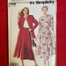 Vintage 1991 Simplicity Easy Pattern 7368 Misses' Collarless Jacket ...
