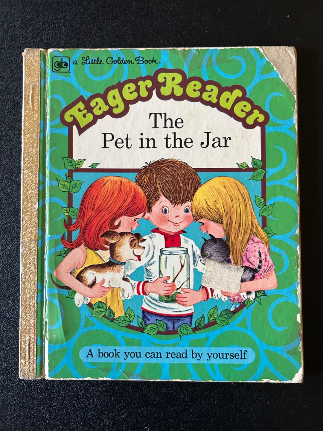 Vintage 1974 Eager Reader the Pet in the Jar A Little Golden Book Story & Pictures by Judy Stang ...