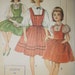 1960 Simplicity Sewing Pattern # 3608 Girls' Puffy Sleeve Blouse & Full ...