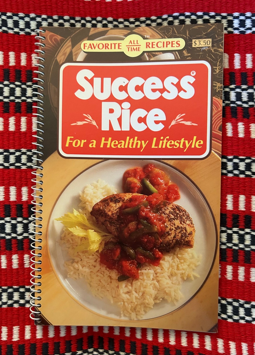 Vintage 1993 Favorite All Time Recipes SUCCESS RICE Soft Cover Cookbook ...