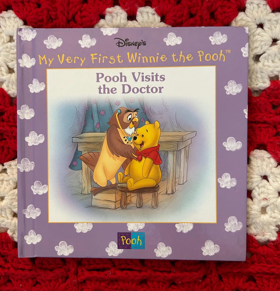 Vintage 1997 Disney's "pooh Visits the Doctor" My Very First Winnie the ...