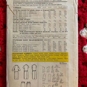 Vintage Early 1960's Sew-easy Advance Sewing Pattern 3321 Junior Petite ...