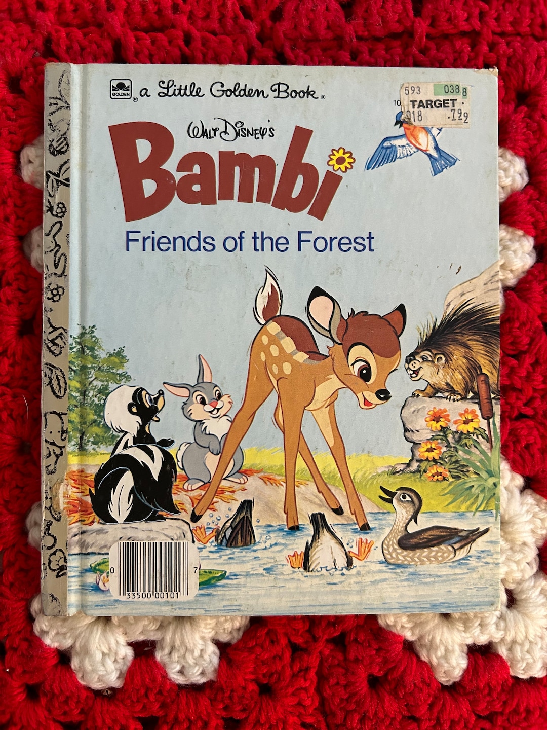 Vintage 1975 Walt Disney’s BAMBI Little Golden Book Walt Disney Studios ...