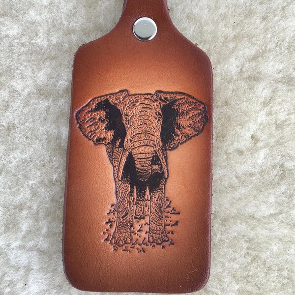 Leather Elephants - Etsy