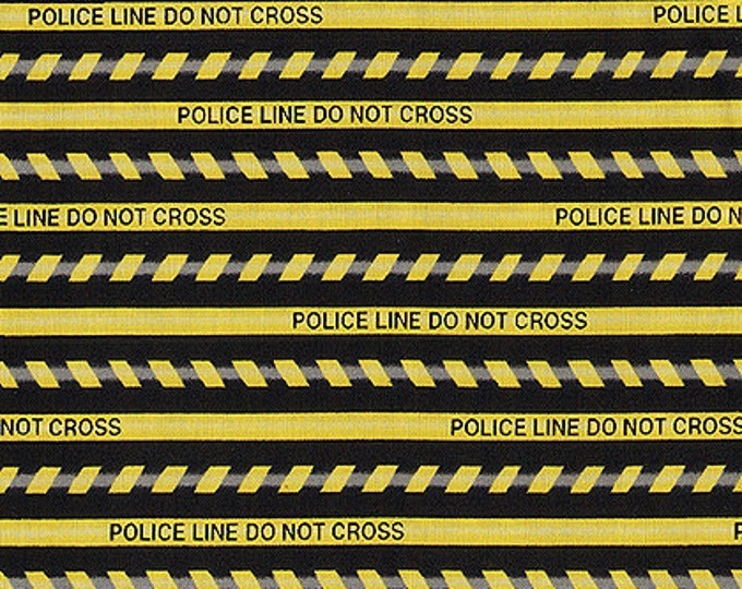 Robert Kaufman Police Line Fabric - Etsy