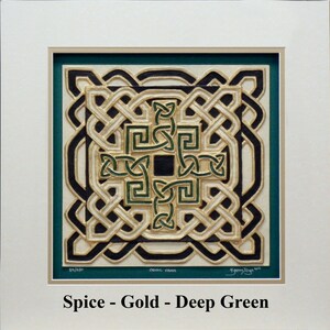 Celtic Cross Cast Paper Celtic Blessing Irish Art Celtic Art Scottish ...