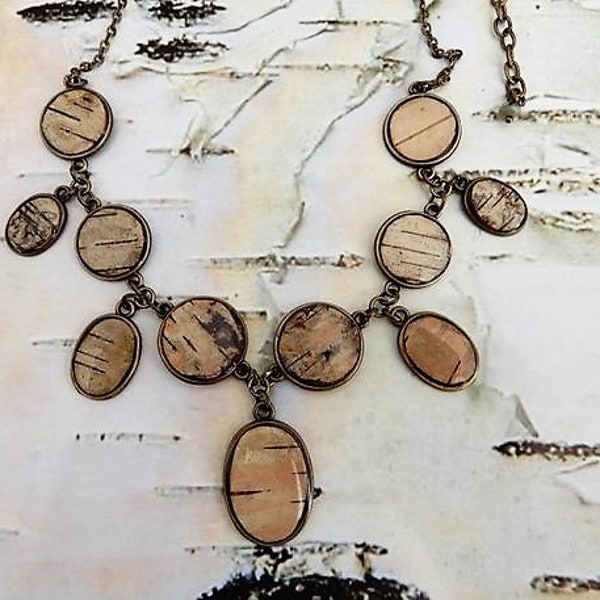 Birch Bark Jewelry - Etsy