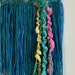 Blue Woven Wall Hanging, Art Yarn Wall Hanging, Baby Gift, Nursery ...