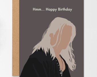 Witcher Birthday Card | Etsy UK